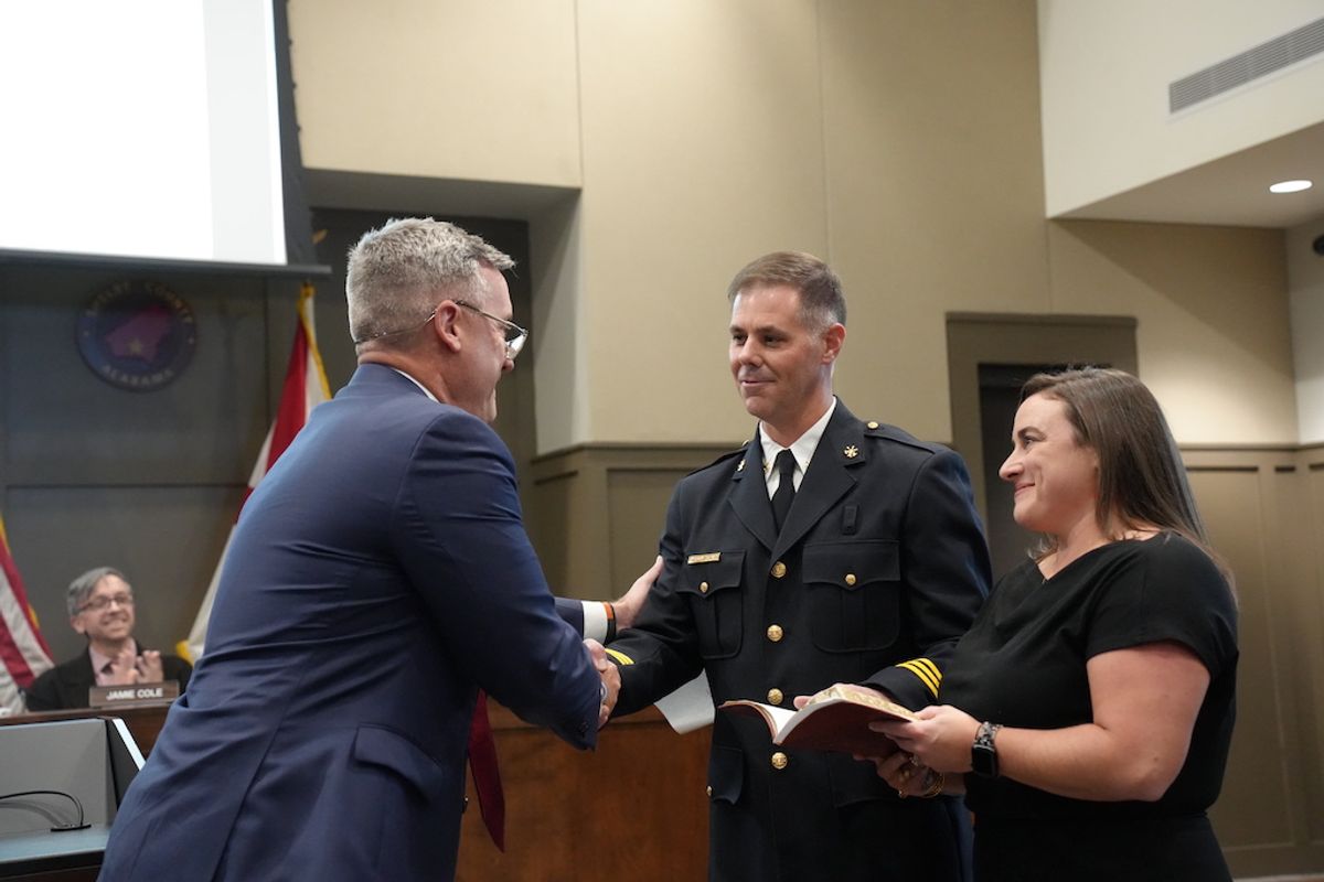 Nathan Smitherman appointed new Alabaster fire chief