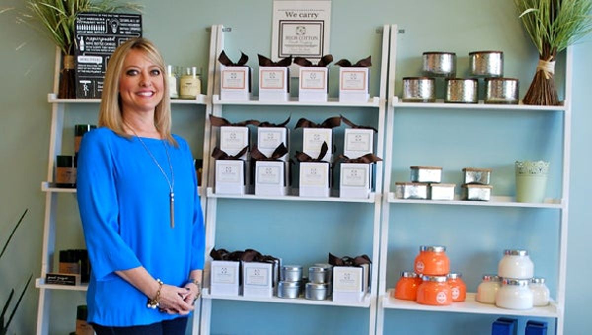 Tracey Hogan creates a scent of home with High Cotton Candle Company