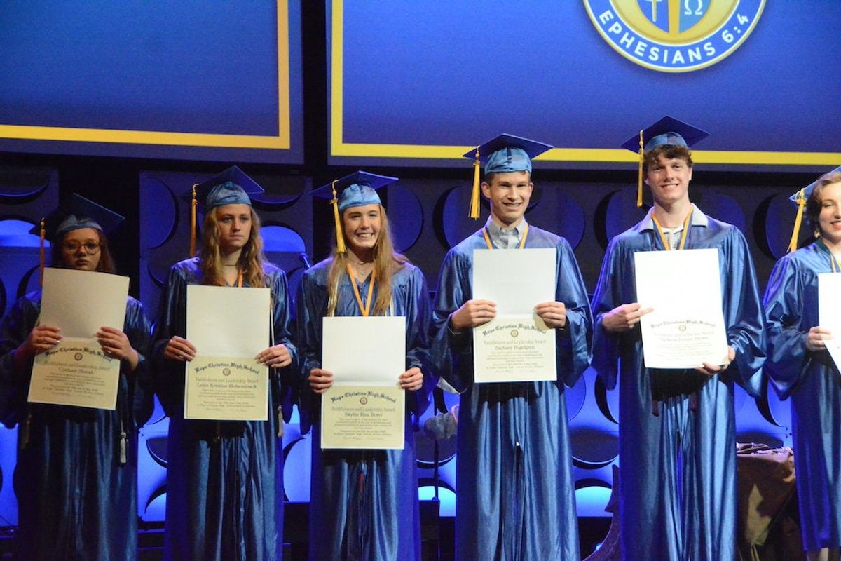 Hope Christian School celebrates 2023 graduation