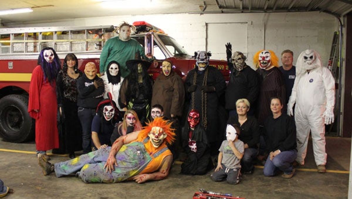 Zombies, clowns haunt West Shelby