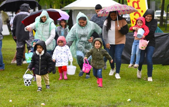 Cultivate Church hosts Great Big Helicopter Easter Egg Drop event