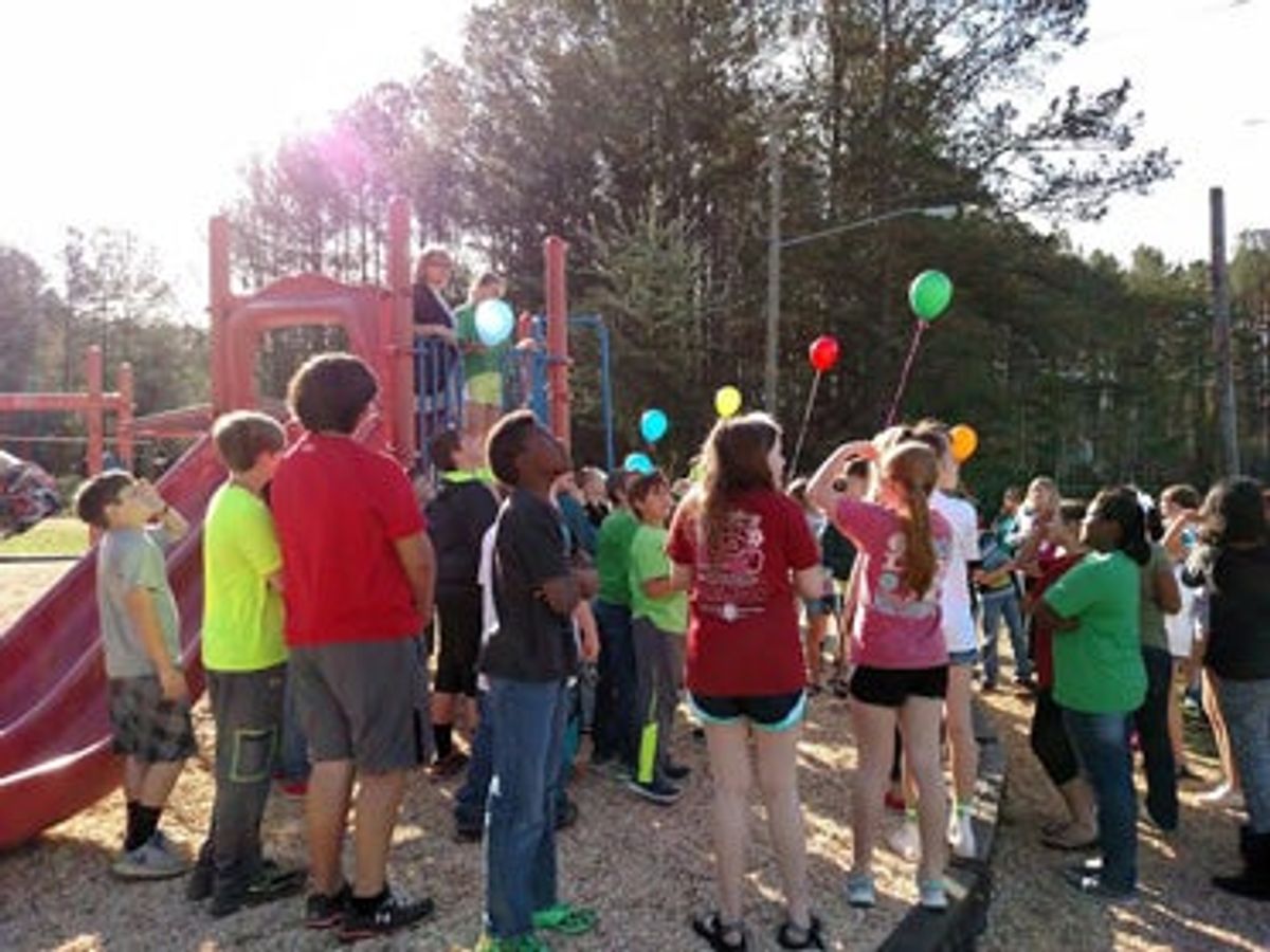 EHES students, staff celebrate fifth-grader Brailyn Wyatt's ...