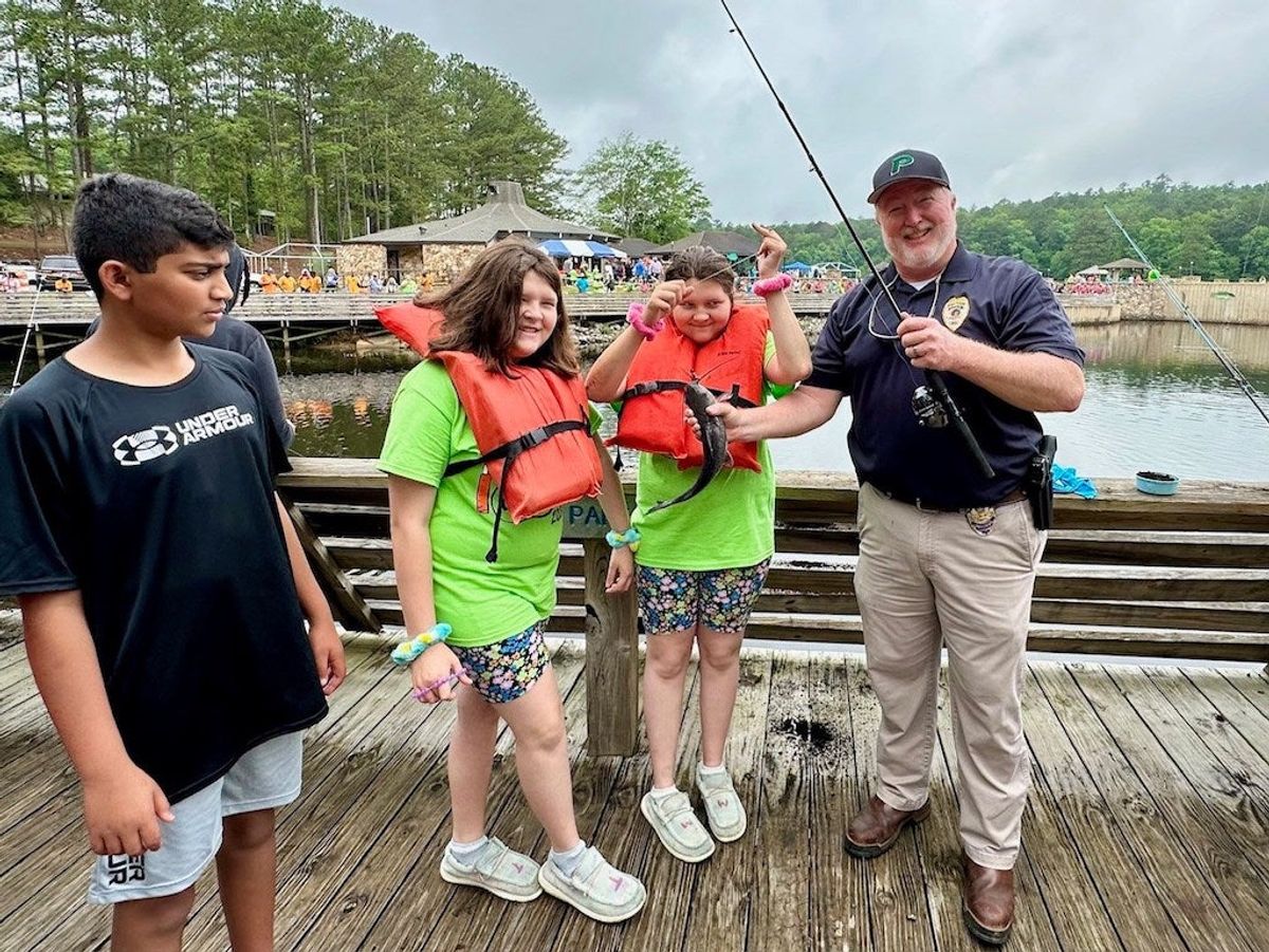 Annual Gone Fishin,' Not Just Wishin' event hooks new angler...