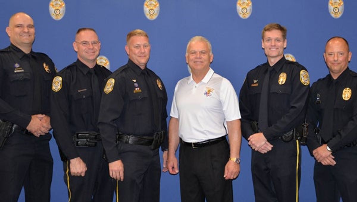 Five promoted in Hoover Police Department