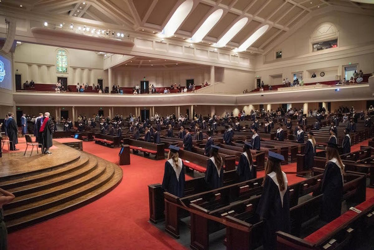 Briarwood seniors reunite for long-awaited graduation ceremo...