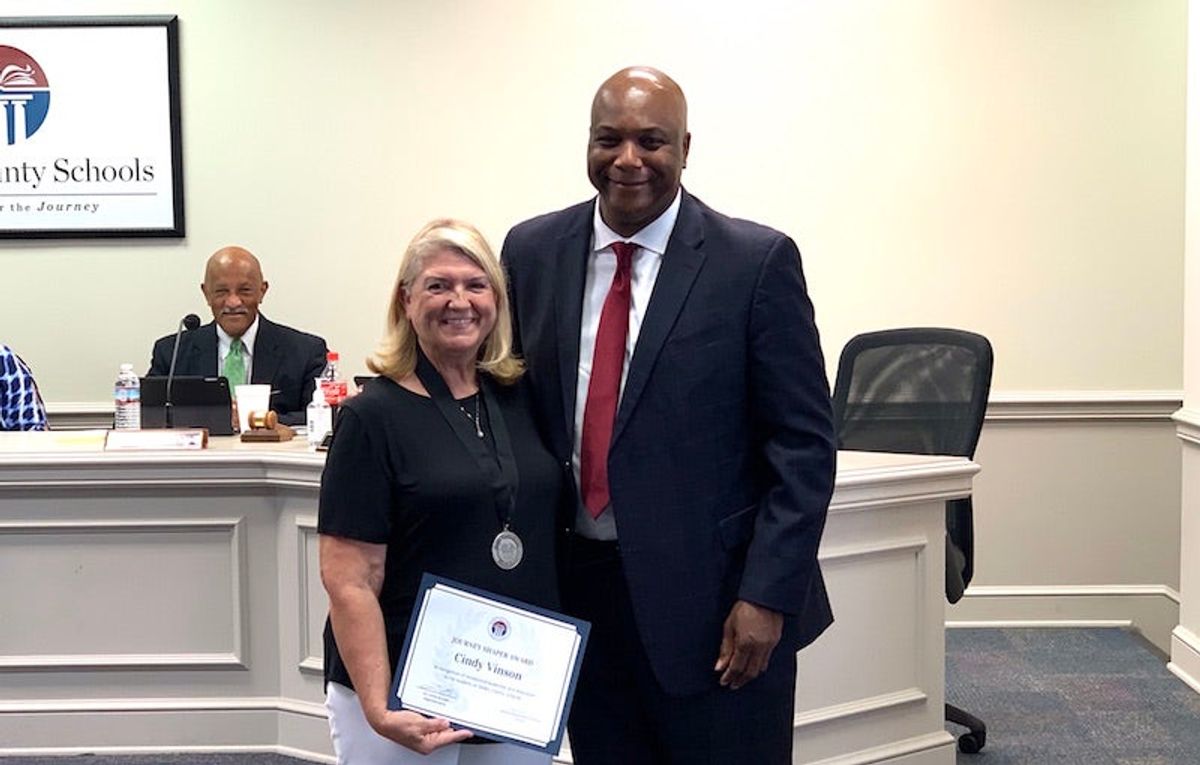 Vinson honored for decade of work with H.O.P.E. Project