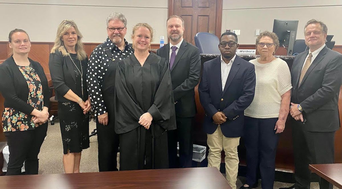 Welborn swears in 7 child advocates