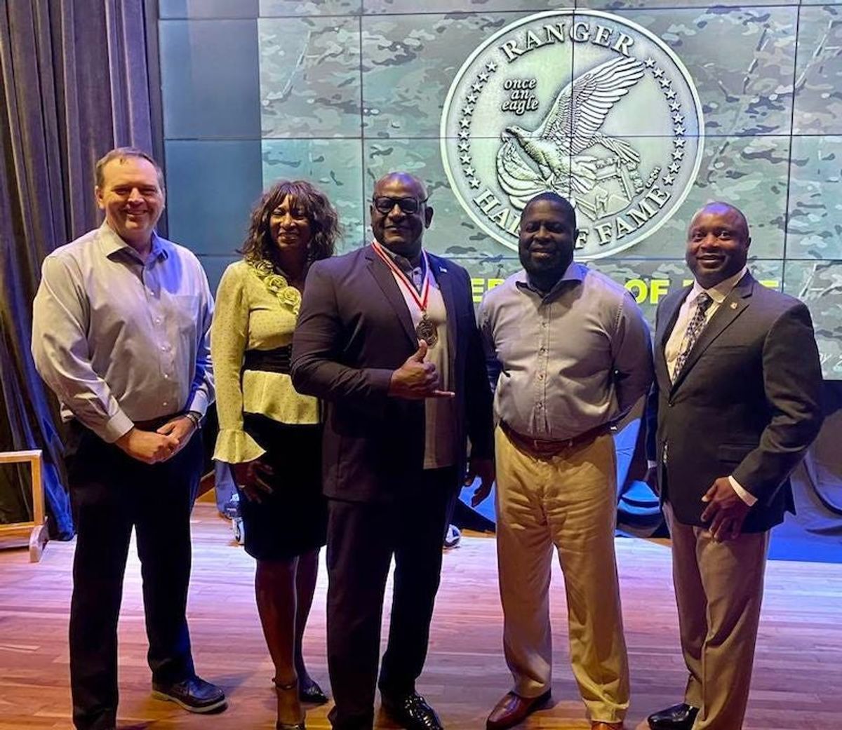 Jerry McClain awarded honor in Ranger Hall of Fame