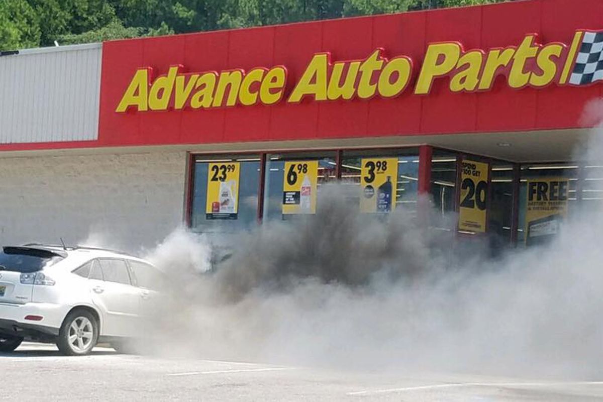 Alabaster car fire started after engine turned off