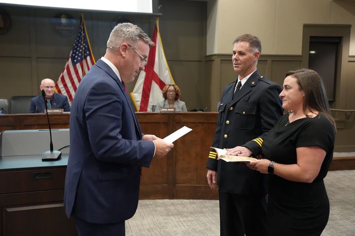 Nathan Smitherman appointed new Alabaster fire chief