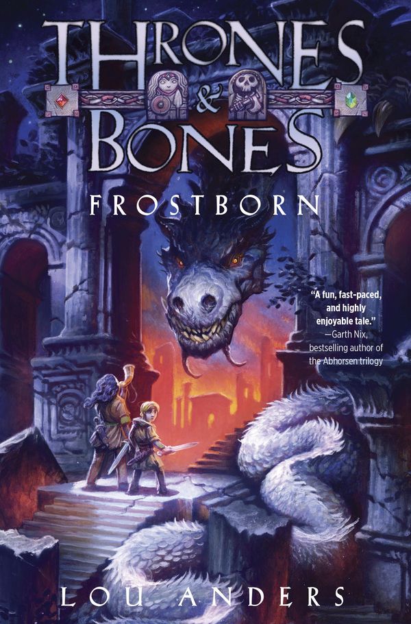 Author thrills RMS students with 'Thrones and Bones'
