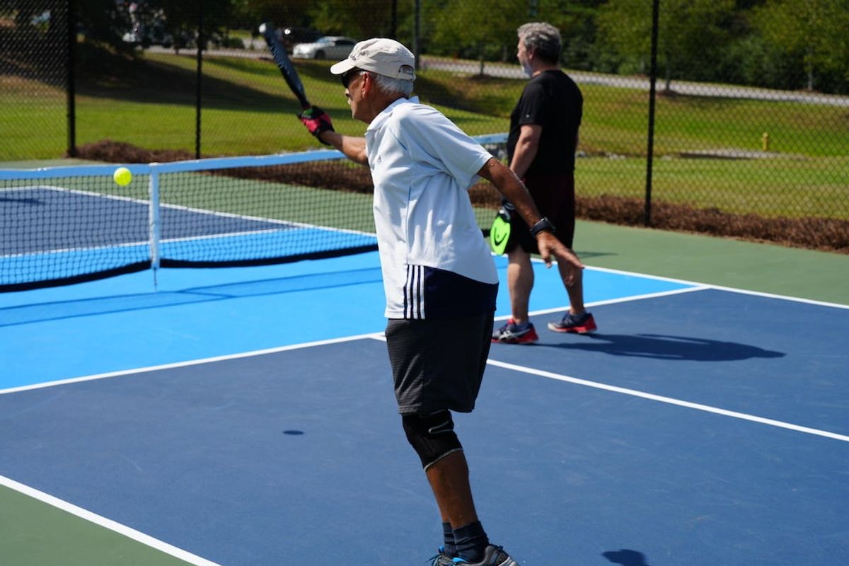 Pelham celebrates new pickleball courts with ribbon cutting