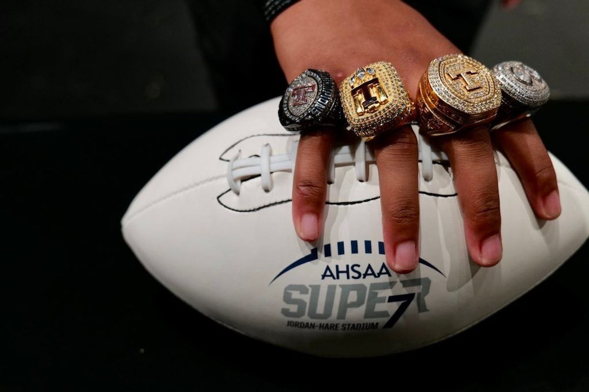 Thompson football receives championship rings celebrating fourth strai...