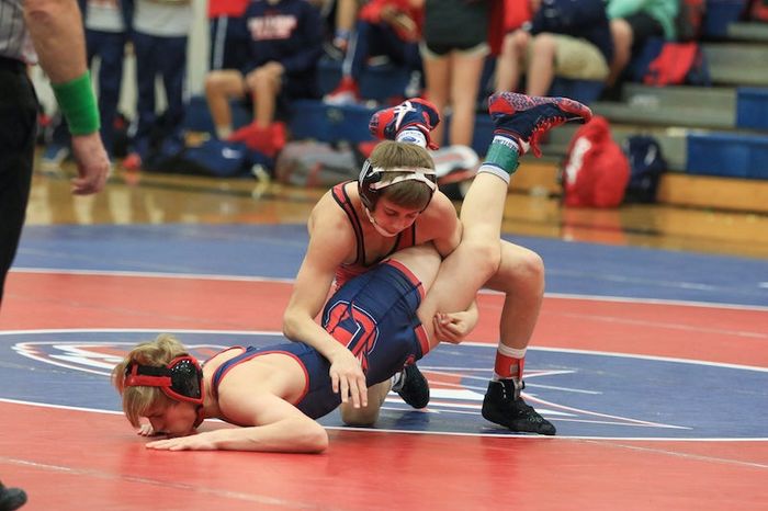 Warriors edge Eagles in elite wrestling match