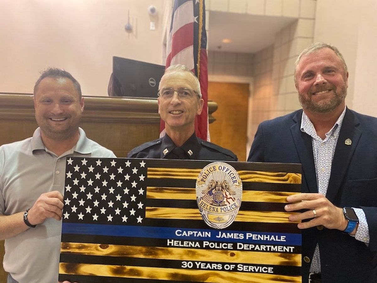 Helena celebrates career of HPD Captain James 'Ivy' Penhale ...