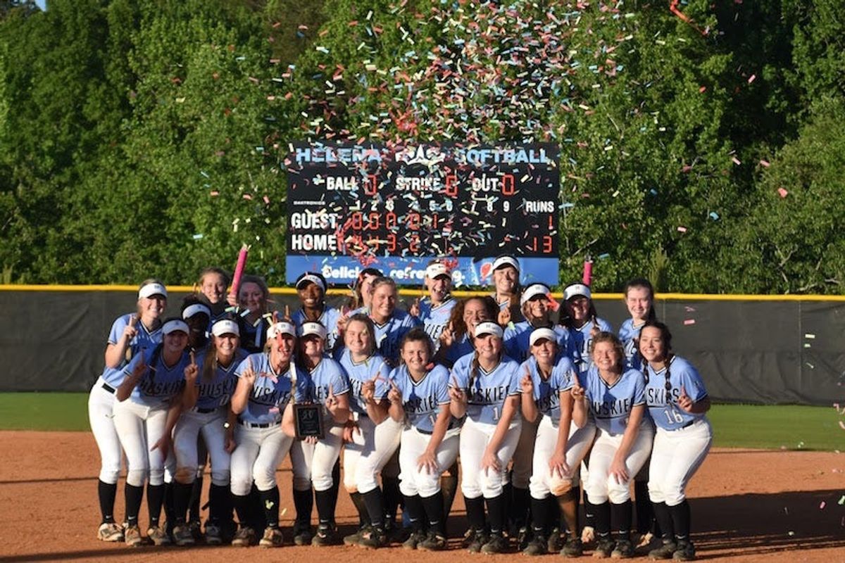 Helena softball wins area tourney, picks up 43rd win of seas...