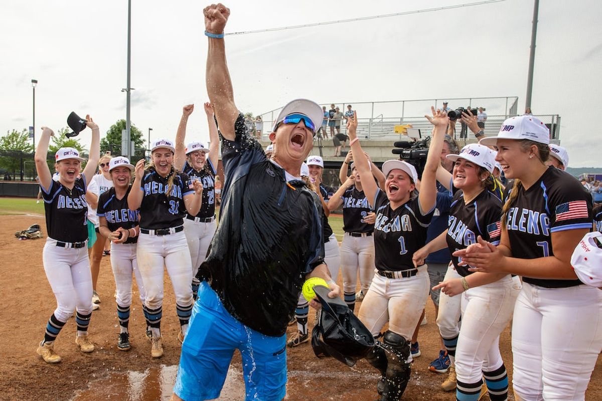 Helena softball coach Mark Sanders discusses state title run