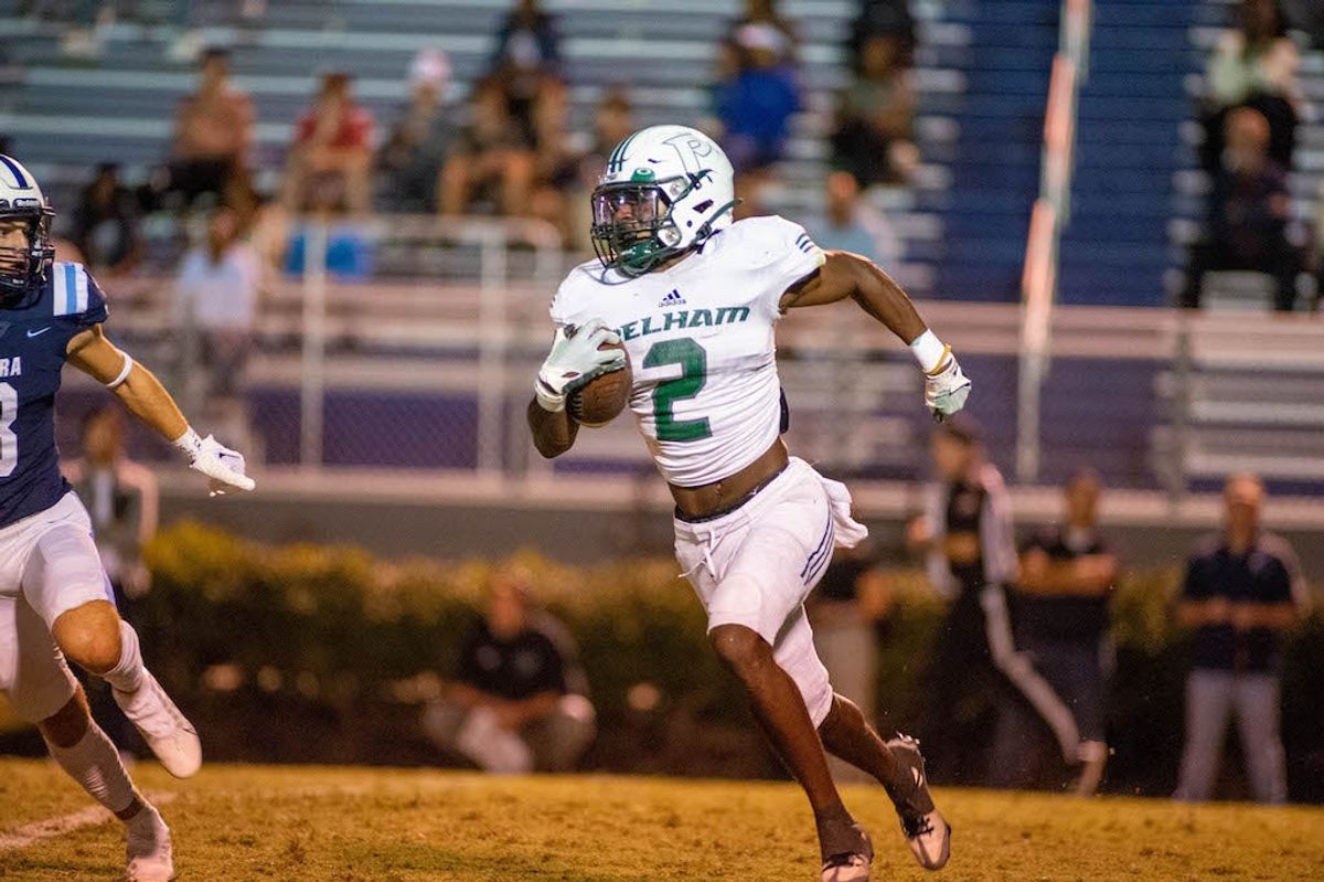 Pelham High School senior Jamal Miles signs for full ride to...