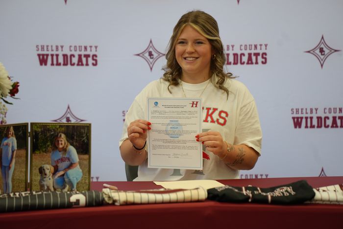 Shelby County’s Kaydence Connell signs with Huntingdon softball