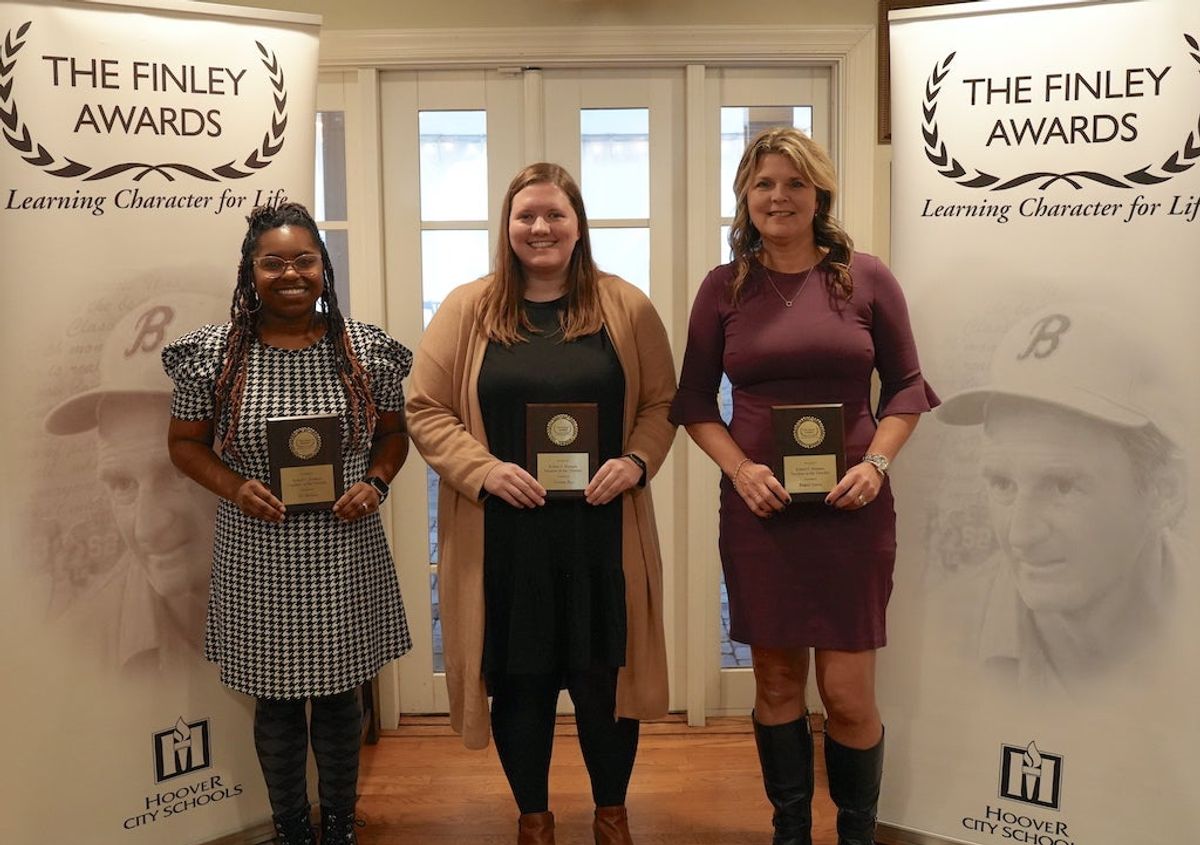 Hoover educators recognized during character awareness award...