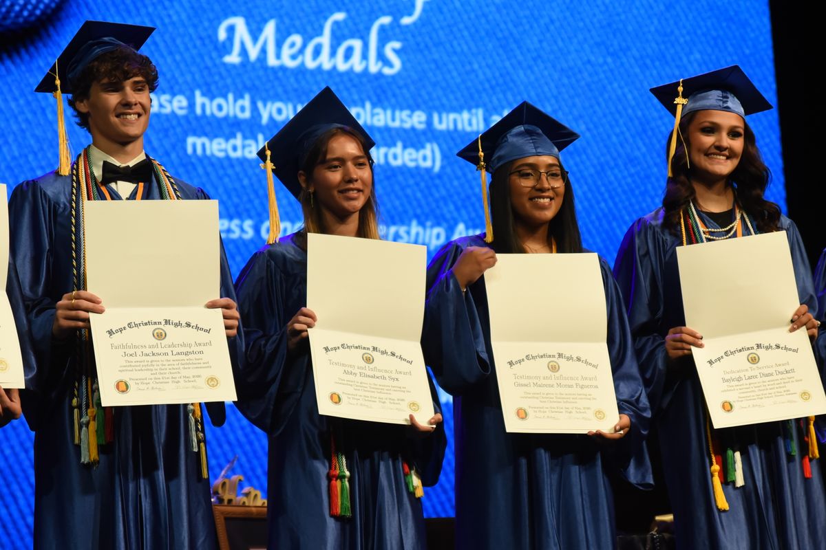 Hope Christian School celebrates 36th commencement with focu...