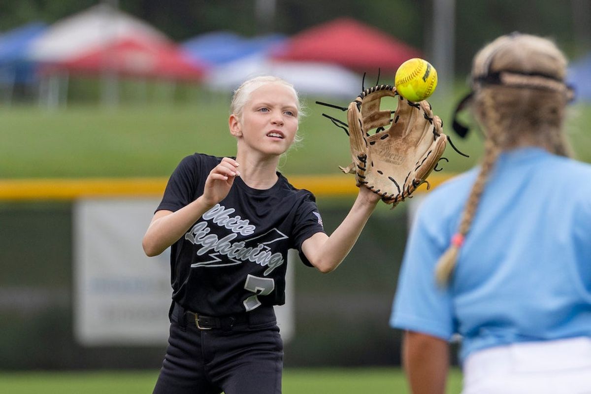 Helena welcomes 55 young players to learn skills at Helena Softball Ca...