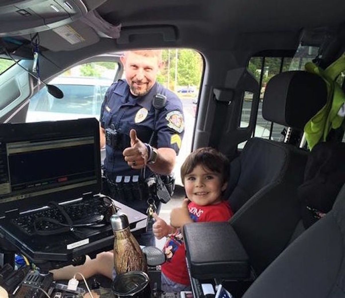 Plumb recognized for work with Alabaster Police Department