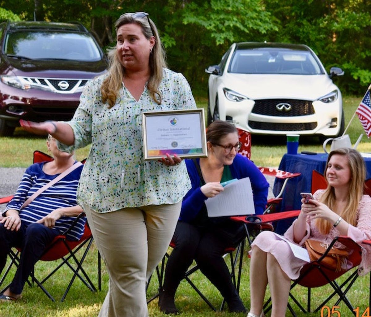 Civitans put 'heart' into award to Higginbotham