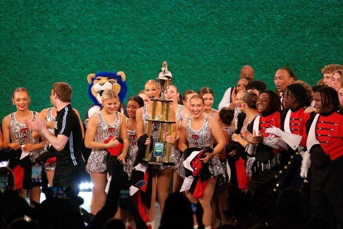 THS dance team, band win third Game Day Live championship