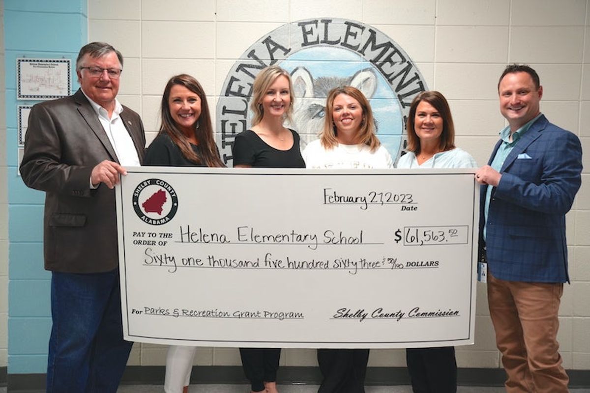 Helena Elementary School receives grant for playground