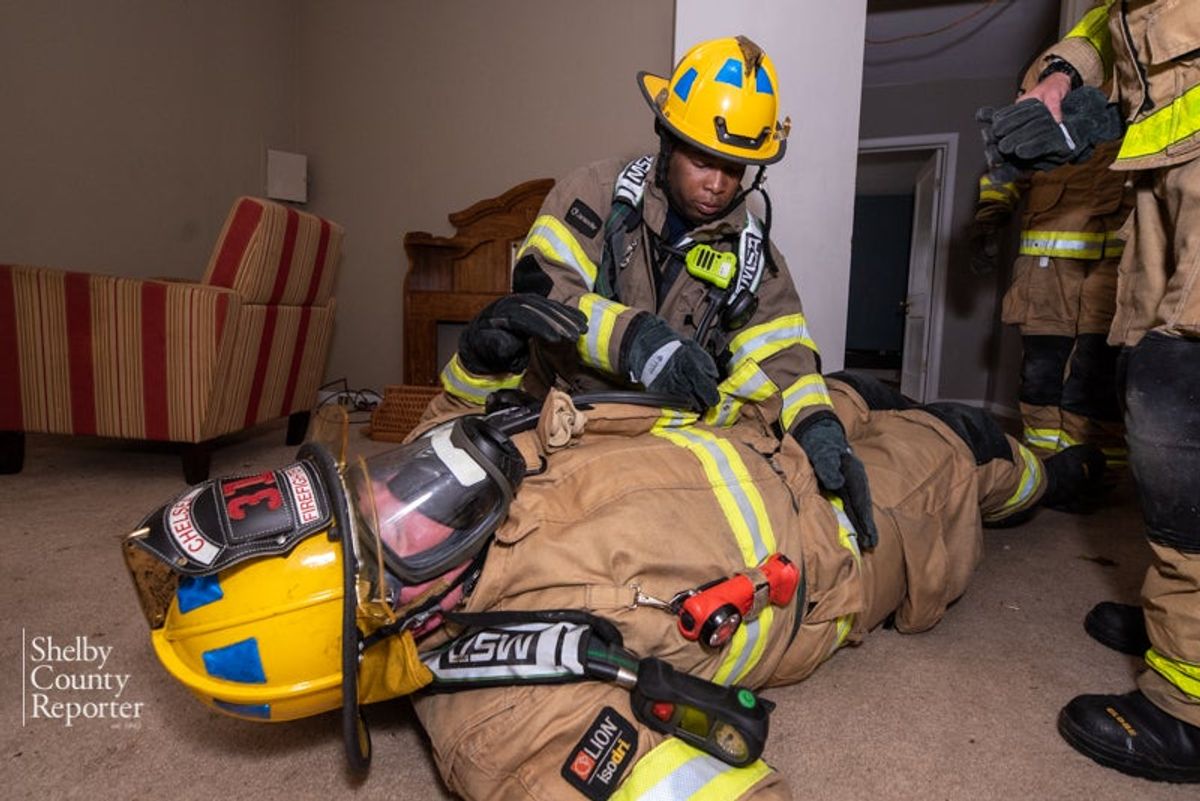 Keeping the chaos away: Chelsea firefighters participate in training e...