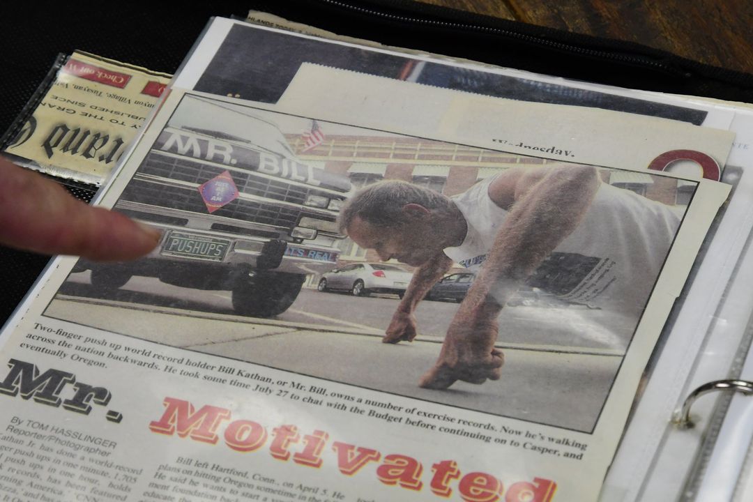 'World exercise champion' works with local kids