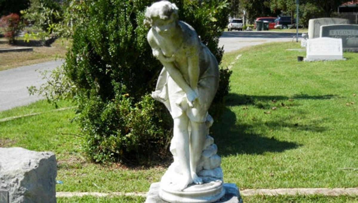 Missing Clanton statue of former governor's wife found, returned to ow...