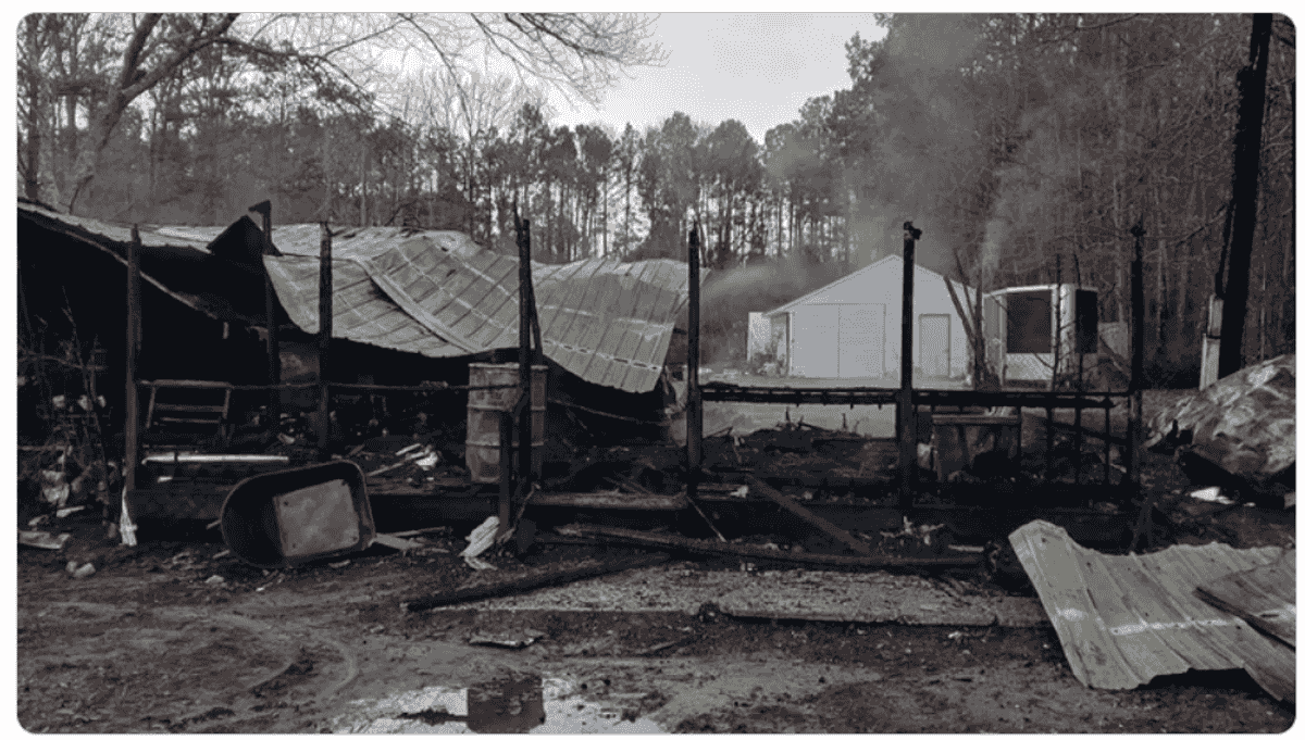 Veteran starts GoFundMe to start over after house fire