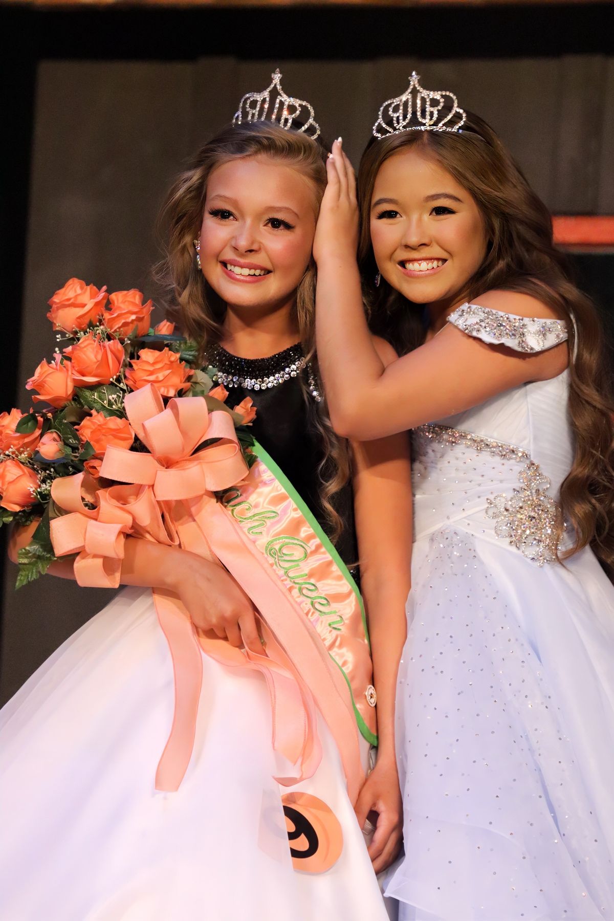 Harrison crowned as Young Miss Peach Queen