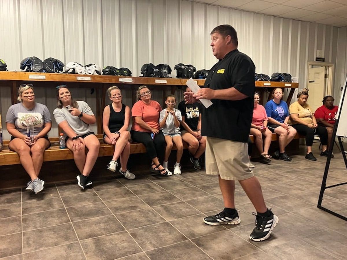 Isabella holds first moms football camp