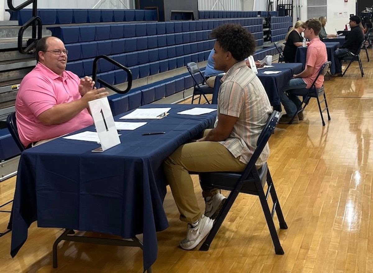 JHS preparing the next generation with mock interviews for seniors