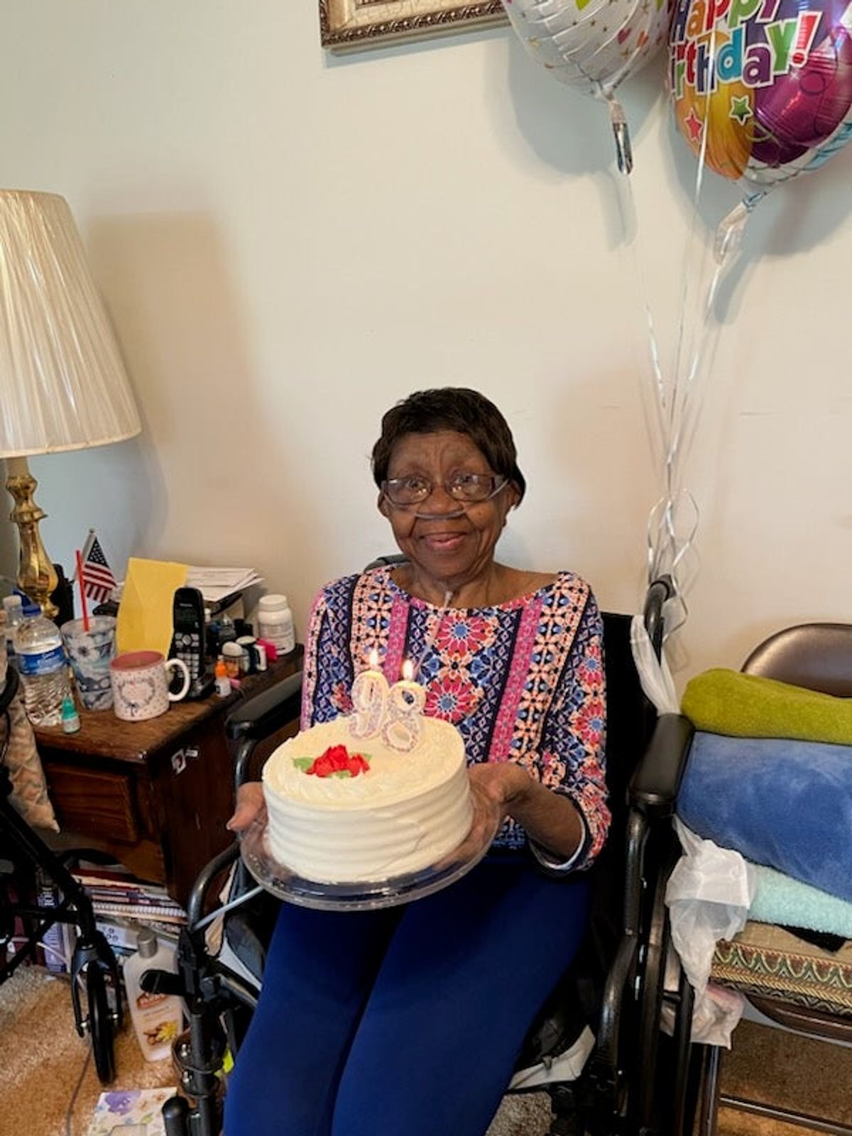 Maude Moore celebrates 98th birthday