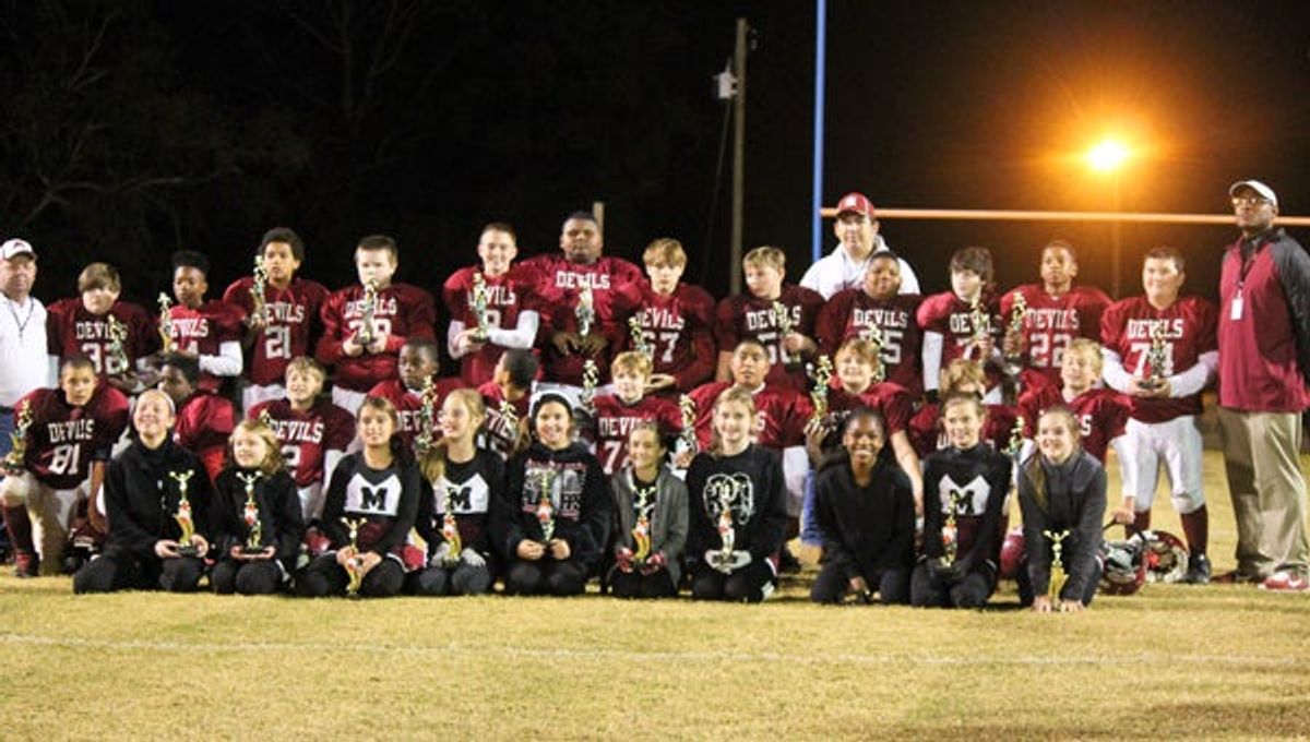 Maplesville Majors football team wins youth championship