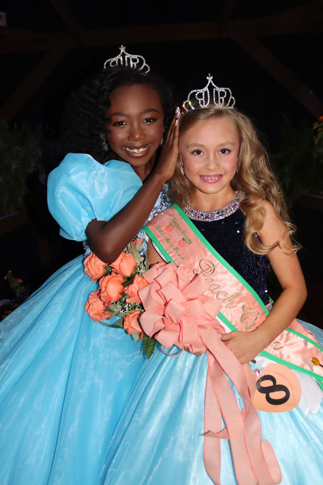 Harrison crowned as new Little Miss Peach Queen