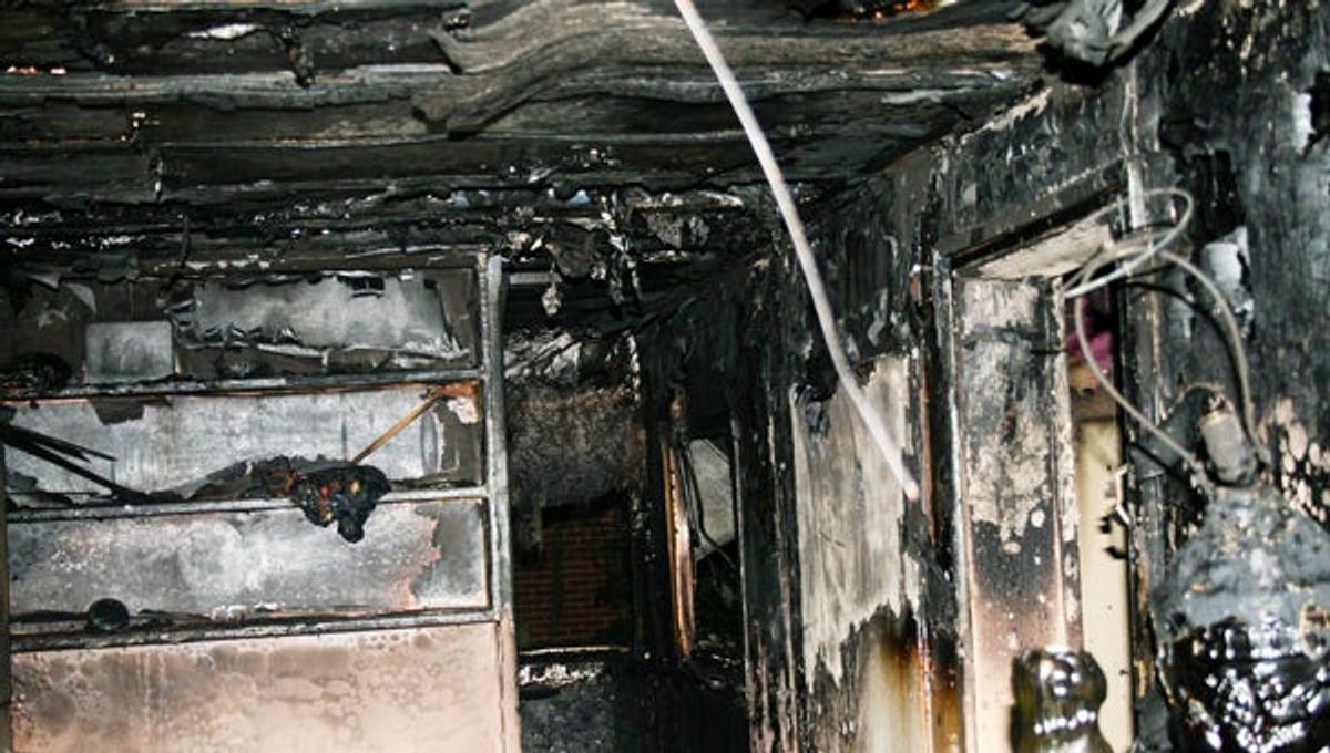 Four arrested after meth lab explosion