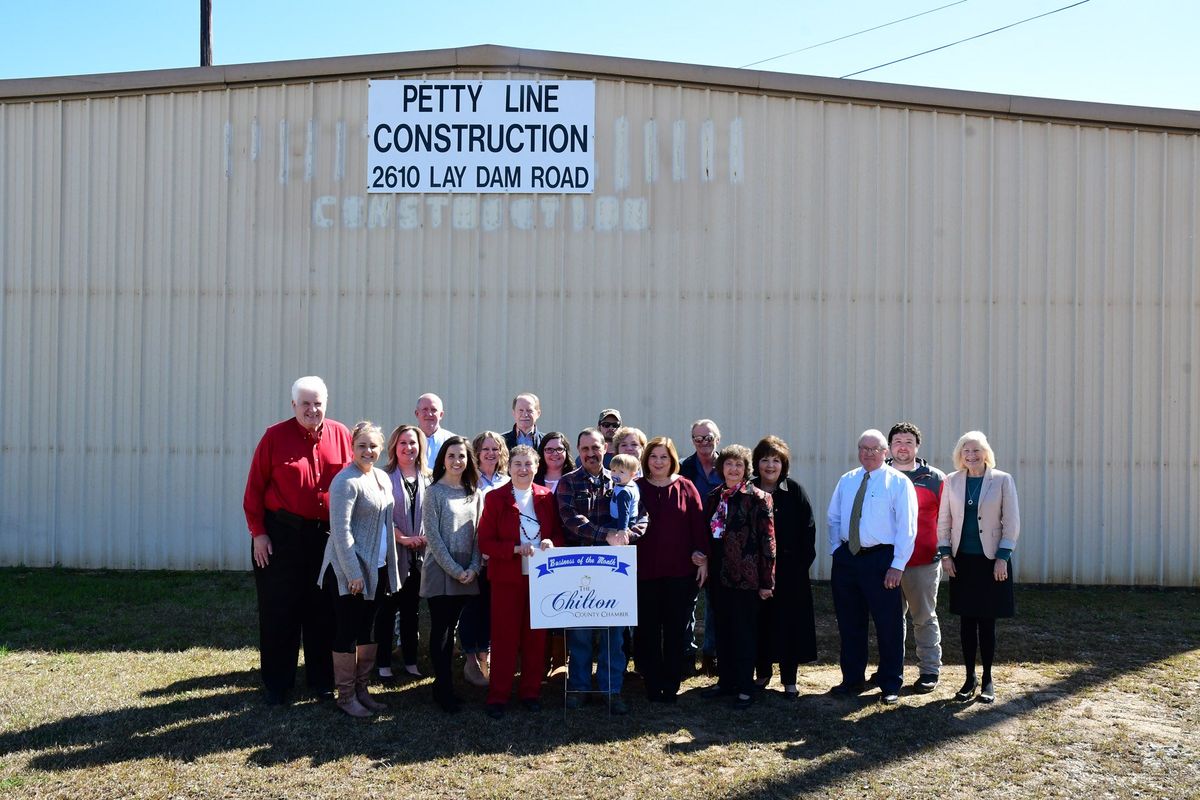 Petty Line Construction named business of month