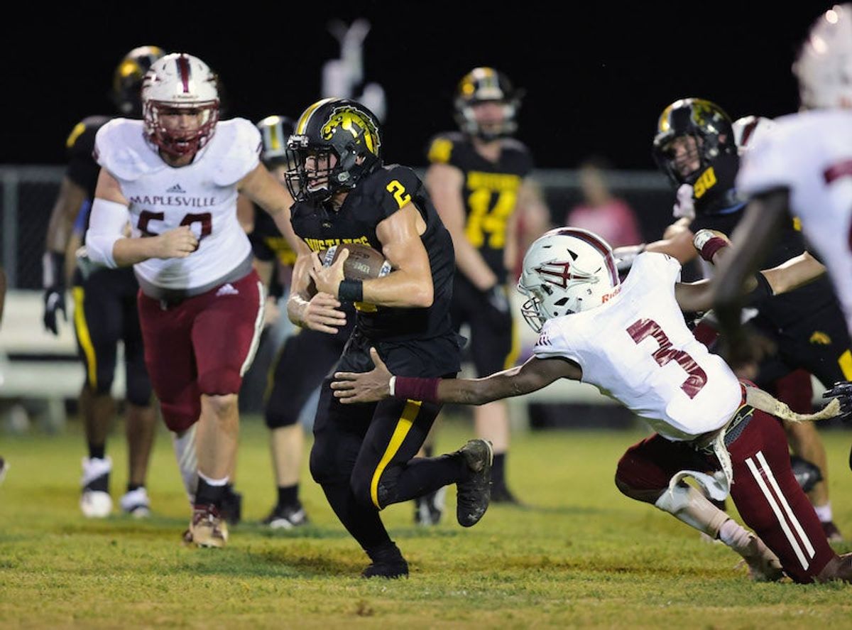 Mustangs upend Red Devils in anticipated matchup