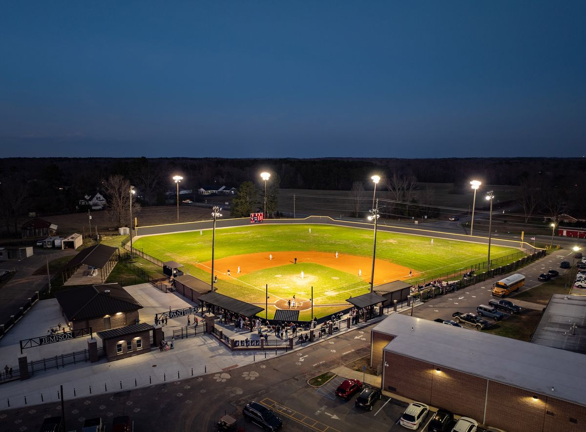 Panthers prowl in newly renovated baseball stadium