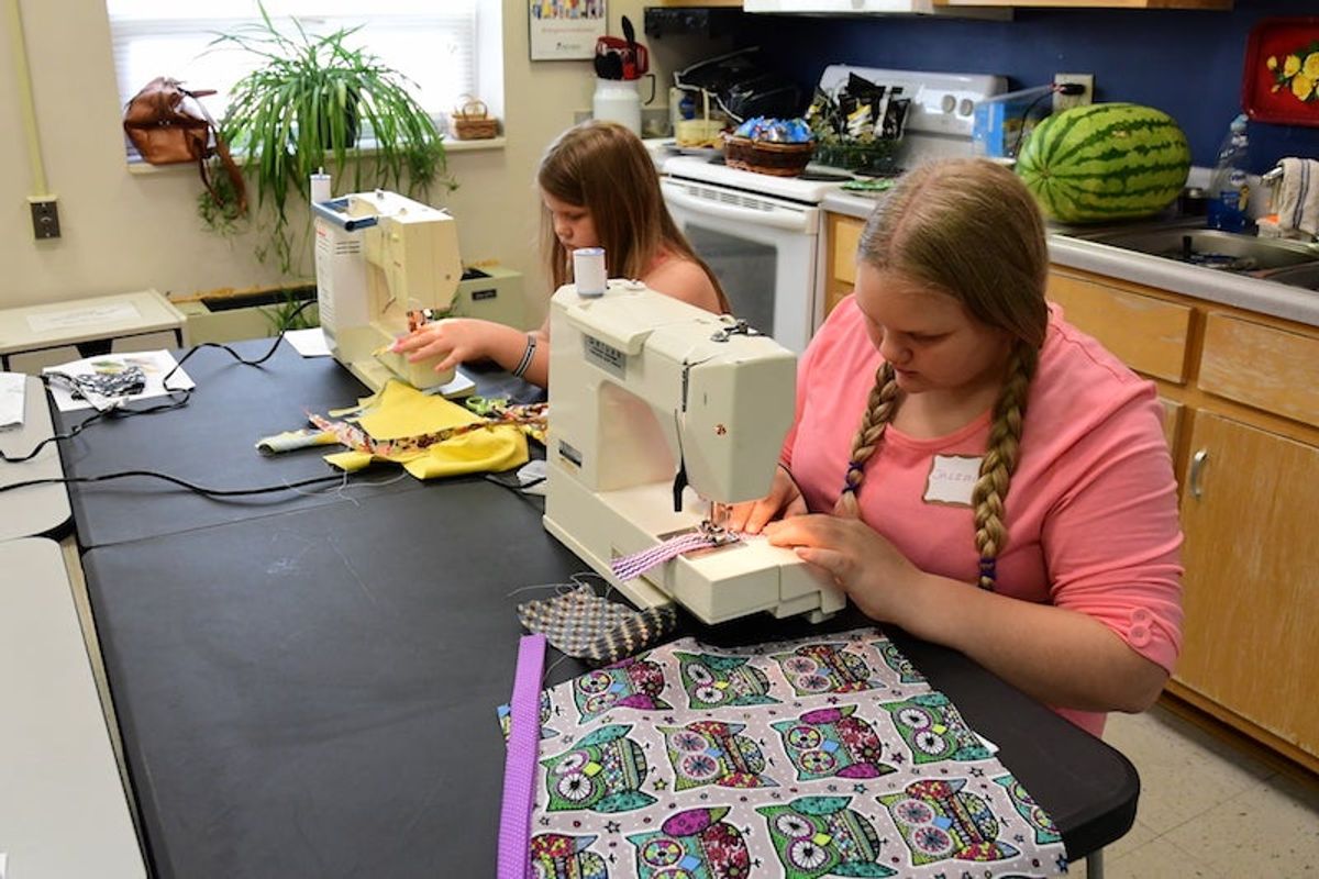 Fabric of Fun: 4-H students increase sewing skills at camp