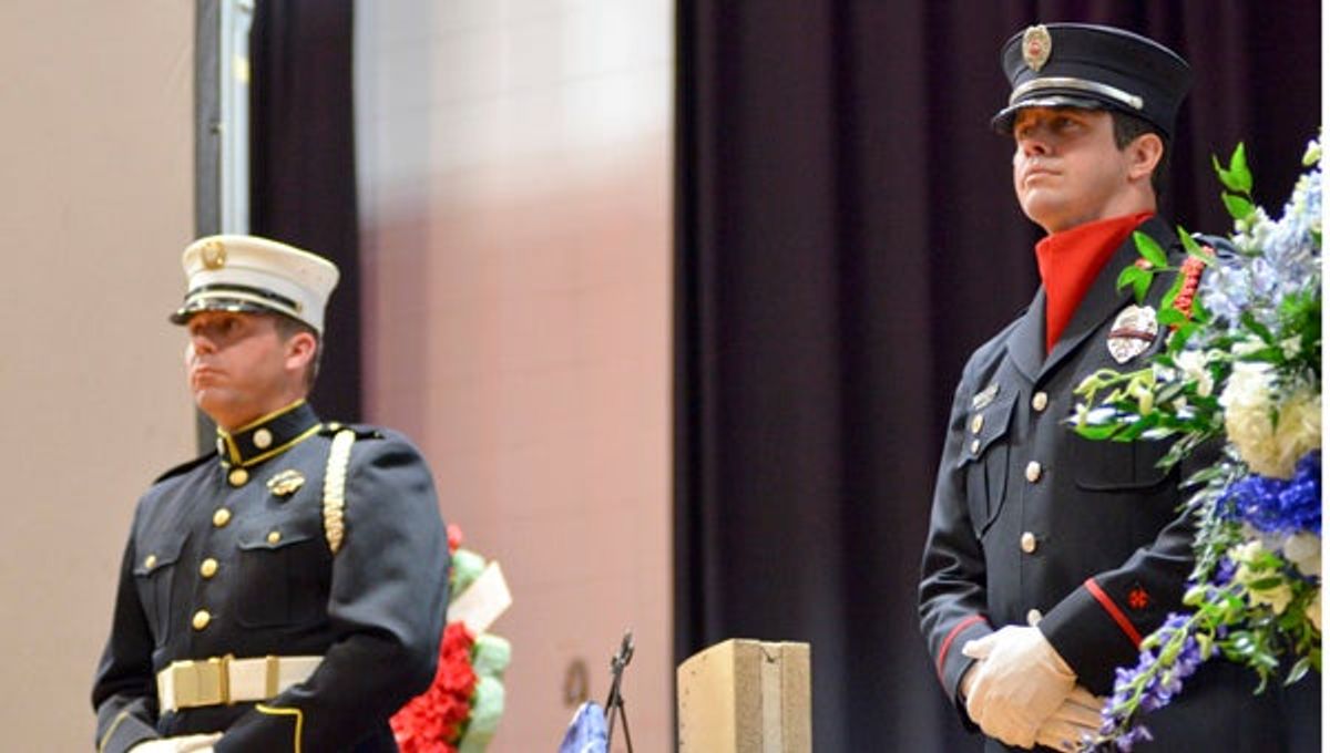 Community honors fallen medic at local memorial