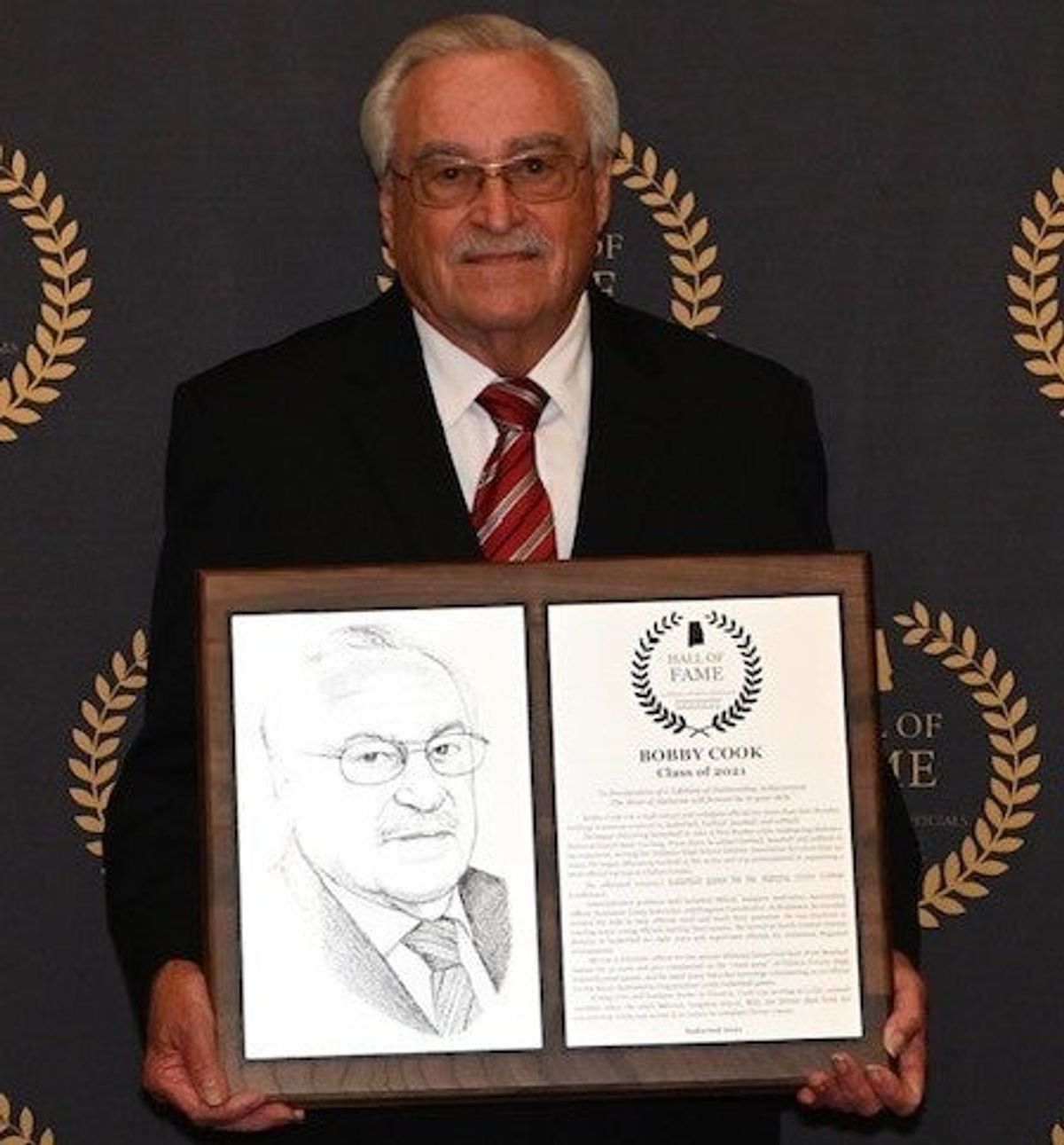 Bobby Cook inducted into Alabama Sports Officials Foundation Hall of F...