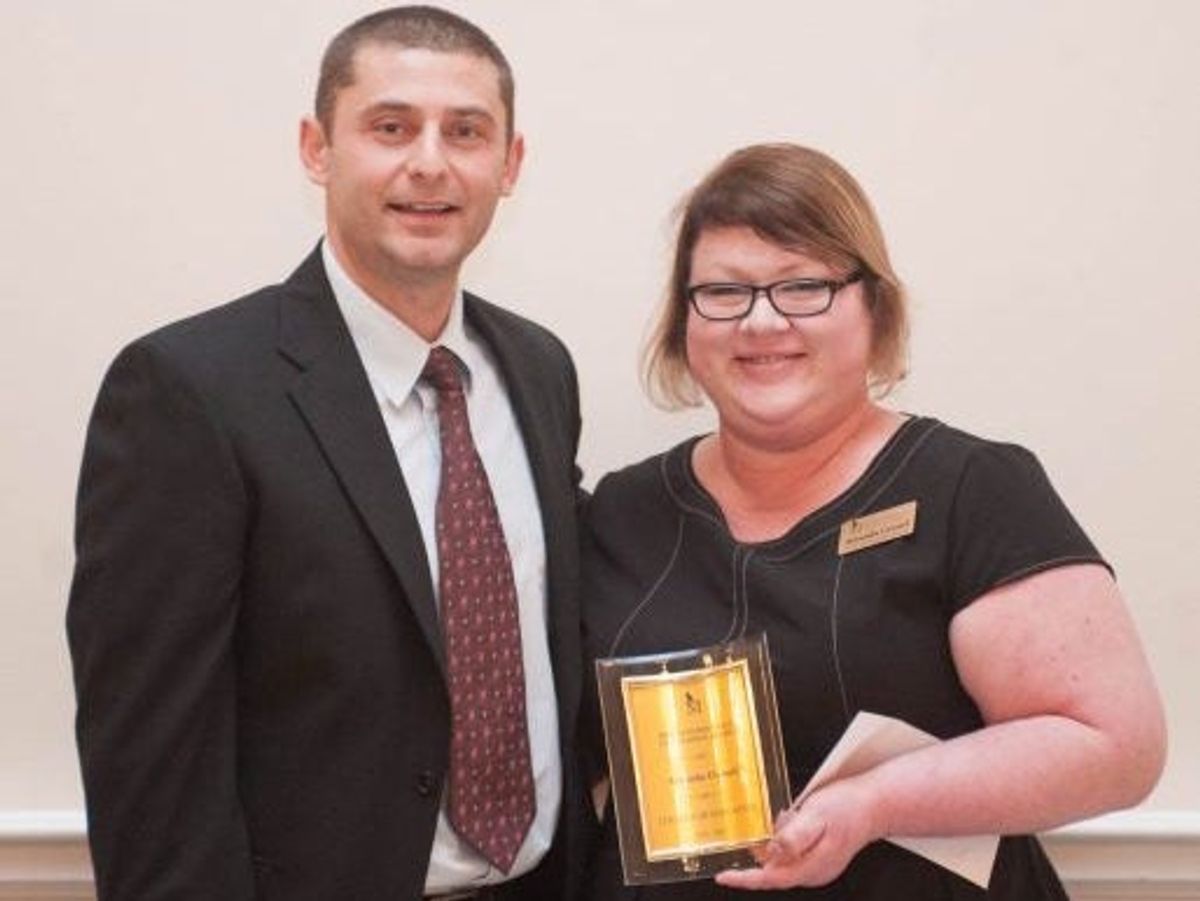 Grauel receives UM staff excellence award