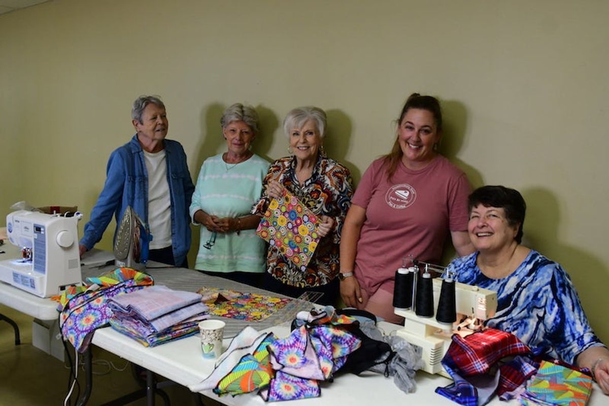 Group turns hobby into providing essentials for women