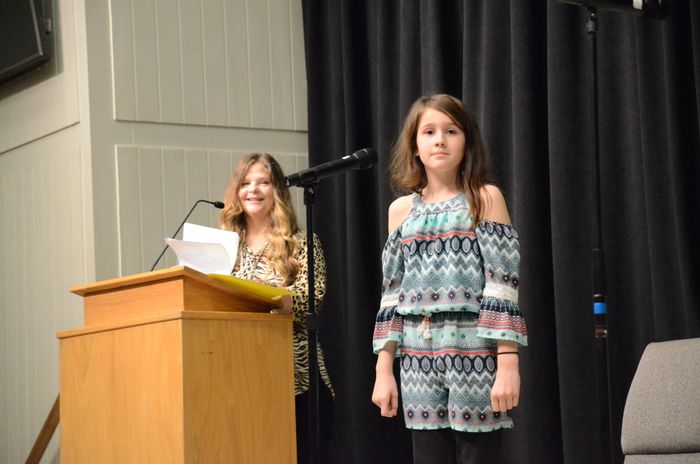 Isabella crowned spelling bee winners